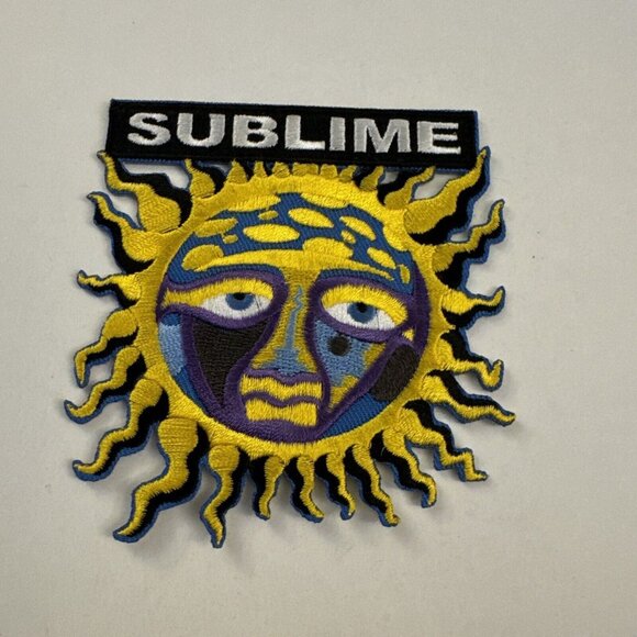 Unbranded | Other | Sublime Rock Band Sun Patch Sew On Oc27 | Poshmark